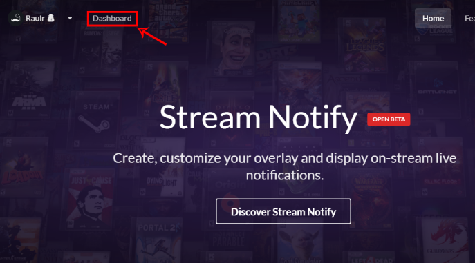 How to use Stream Notify On-Stream Notifications - Livecoding.tv