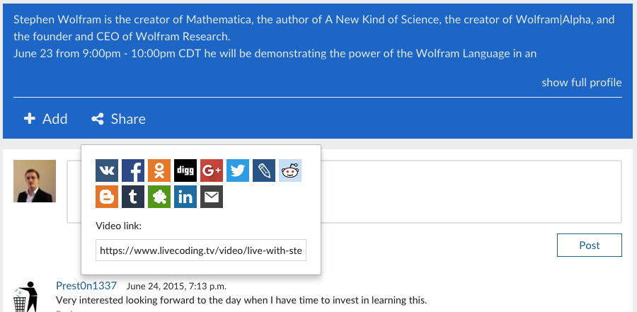 Notification and Sharing Improvements