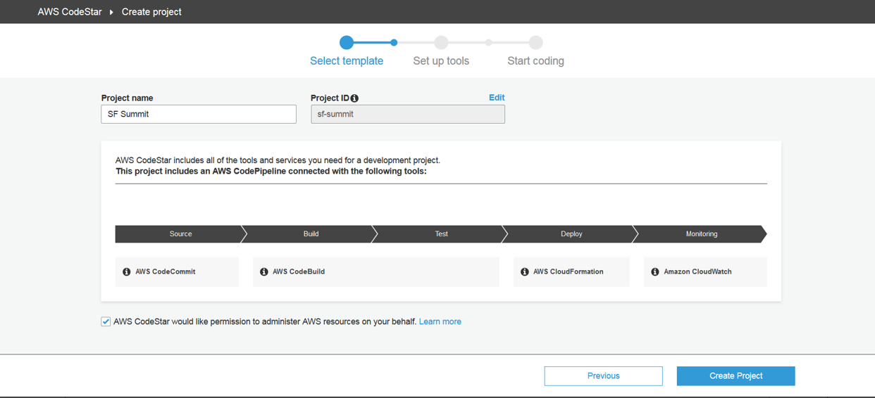 AWS Codestar - A great way to launch and deploy your Project using only AWS Tools