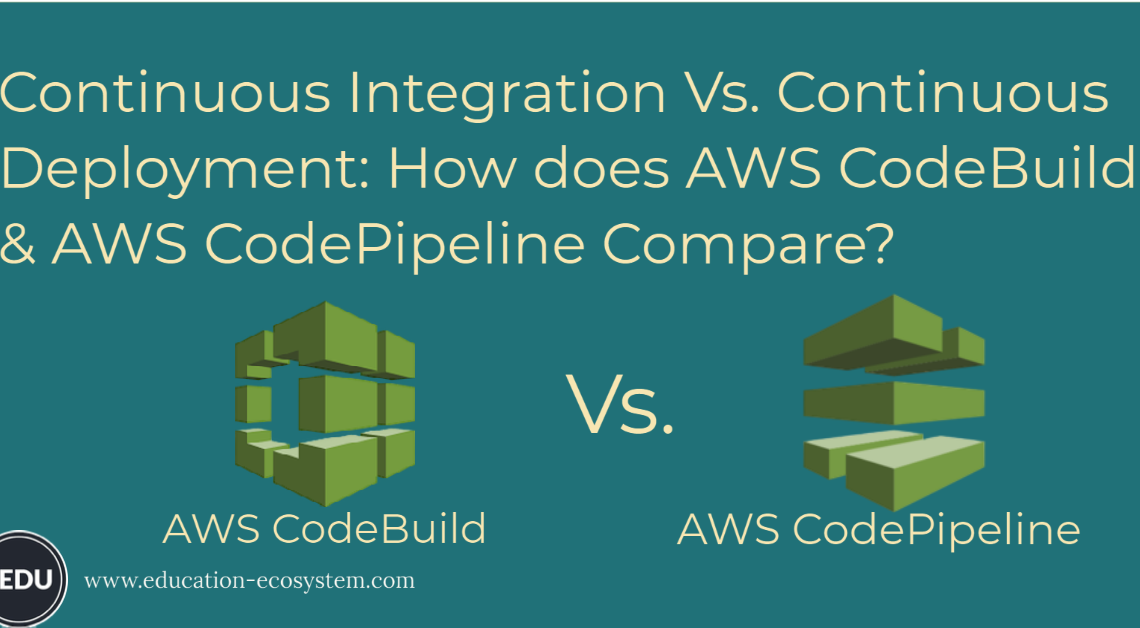 Continuous Integration Vs Continuous Deployment How Does Aws Codebuild And Aws Codepipeline Compare 4566