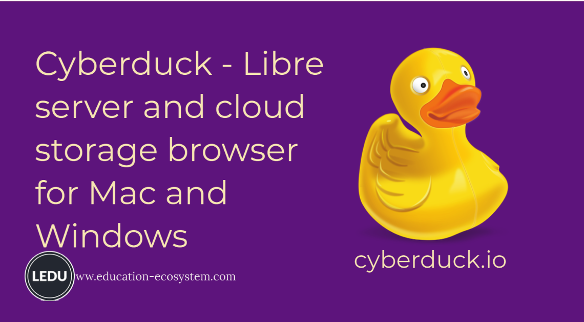 How to Use Cyberduck as an FTP Upload Service on AWS, Google Cloud and ...