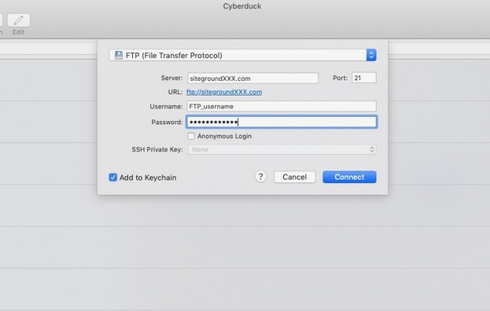 How to Use Cyberduck as an FTP Upload Service on AWS, Google Cloud and Azure